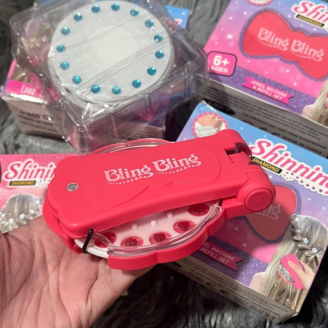 Bling bling hair jewel machine, Women's Fashion, Watches & Accessories ...