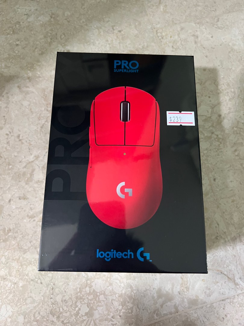 BN Logitech G Pro X Superlight red, Computers & Tech, Parts ...