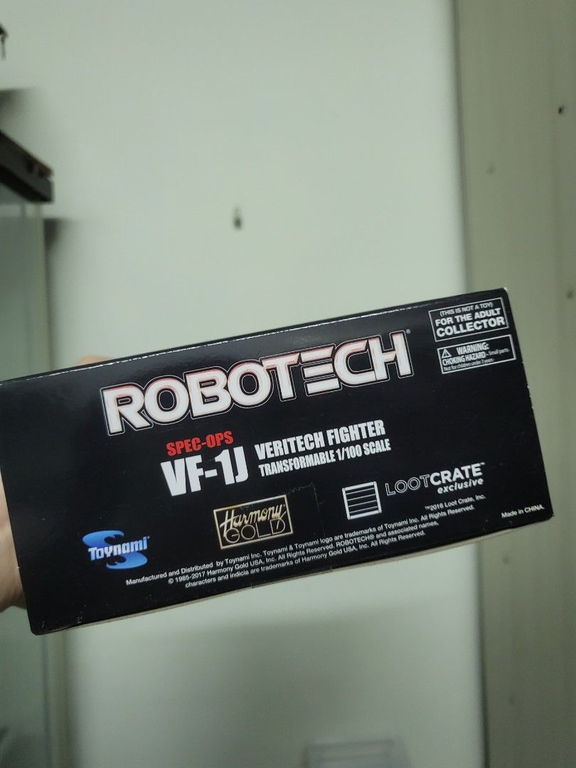 BN LOOTCRATE EXCLUSIVE Robotech Collectibles VF-1J Veritech Fighter, Hobbies & Toys, Toys ...