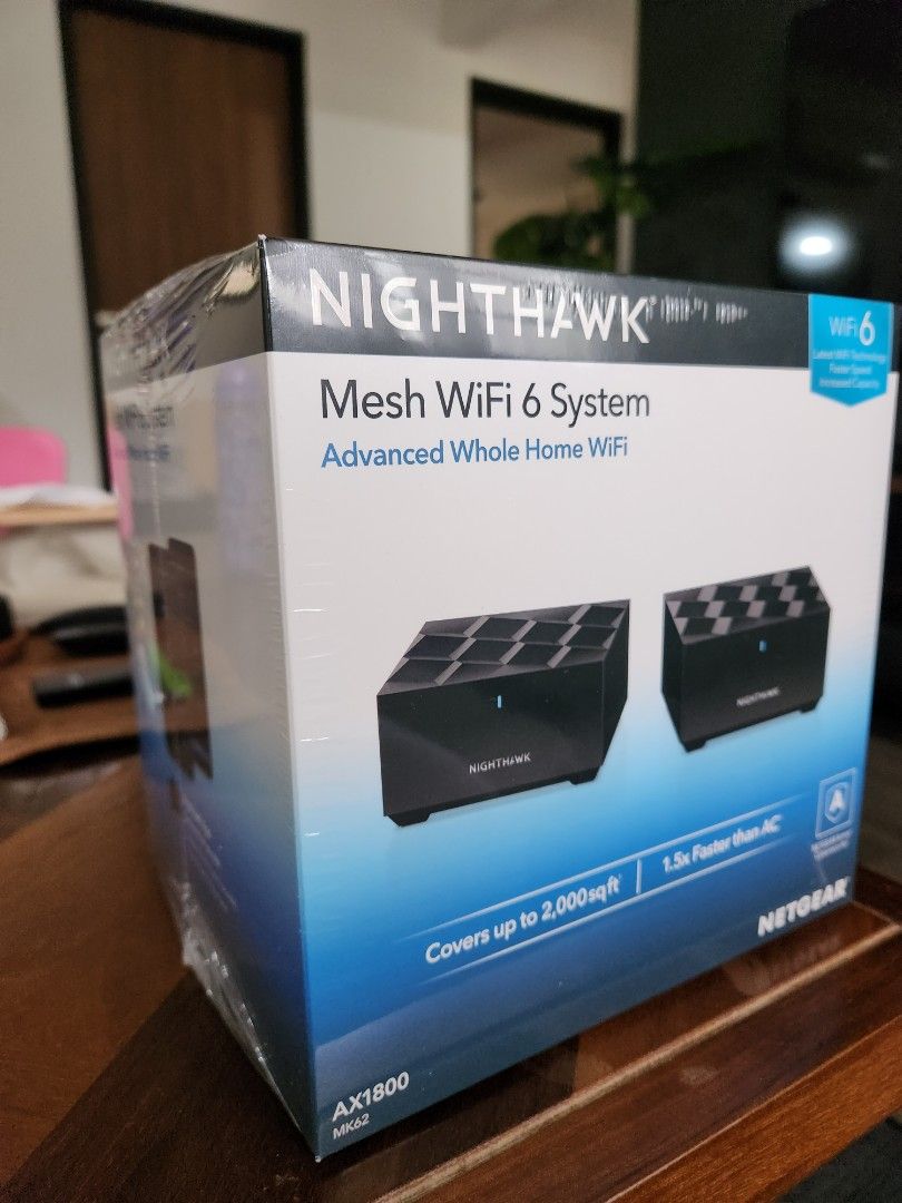 BNIB Wifi 6 Netgear Nighthawk MK62 *Free HP Printer*, Computers & Tech, Office & Business ...