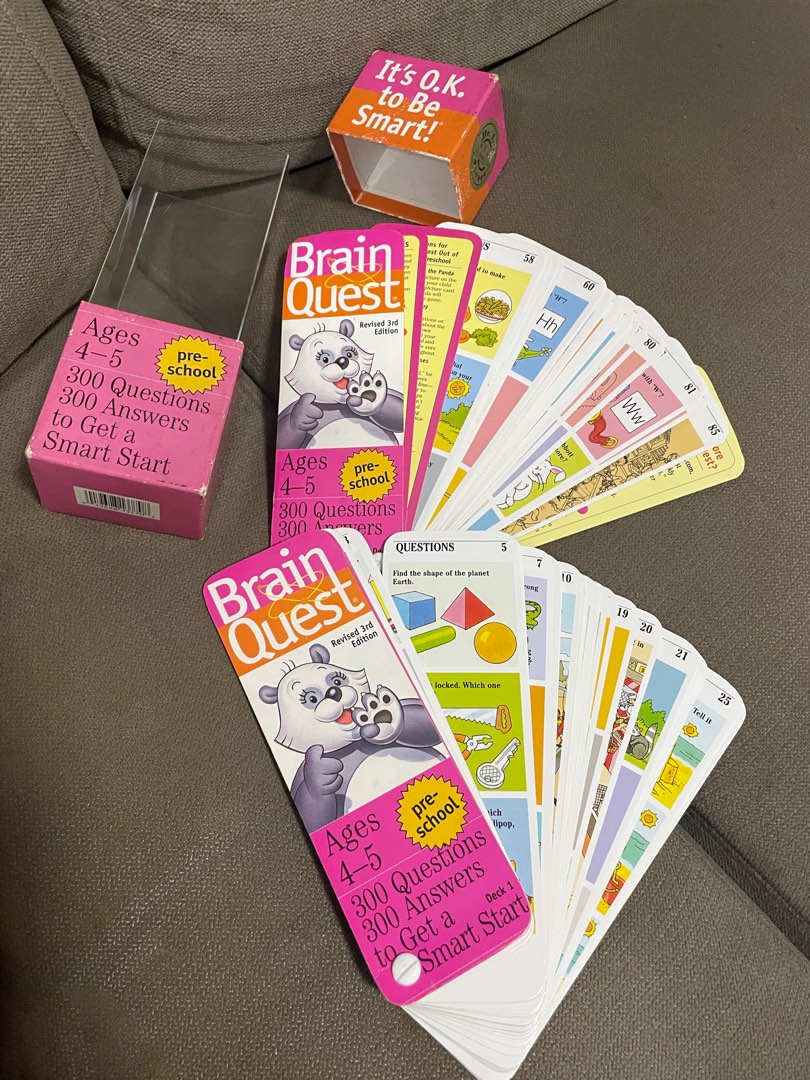 Brain Quest for 4-5 years Old, Hobbies & Toys, Books & Magazines ...