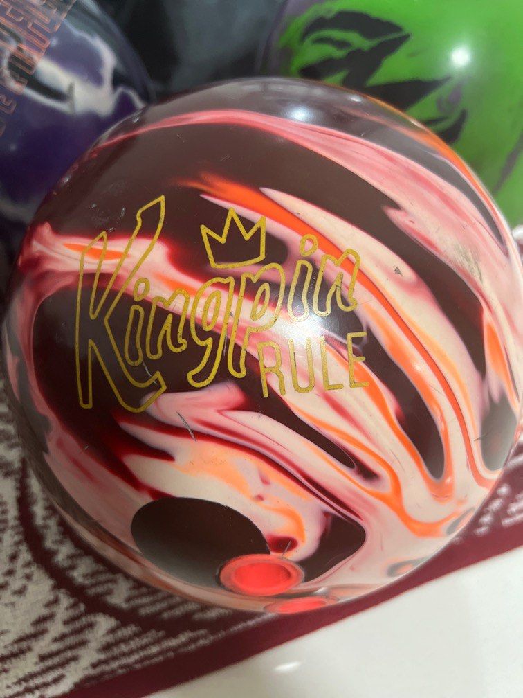 Brunswick Kingpin Rule Bowling Ball, Sports Equipment, Sports & Games ...