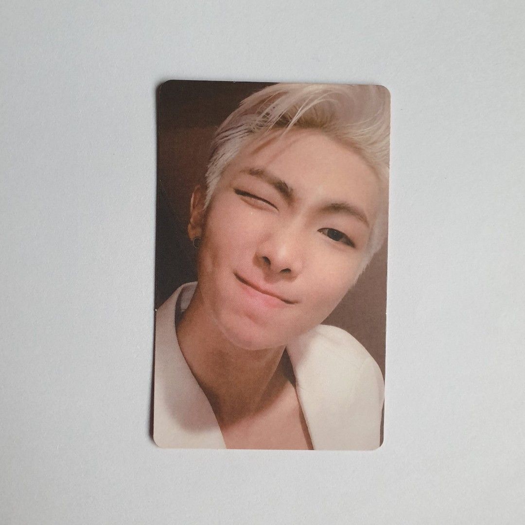 BTS Kim Namjoon RM Map of the soul MOTS Ver 2 Official Photocard ...
