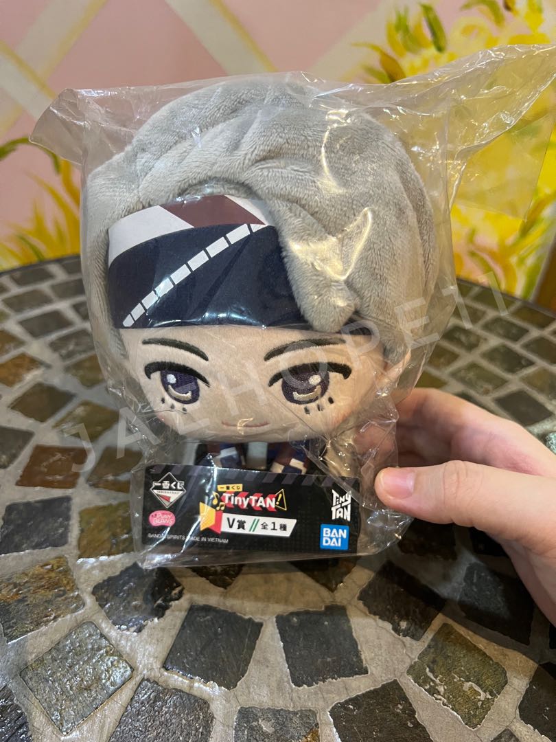 BTS Taehyung Japan Tinytan Mic Drop Plush Doll Ichiban Kuji, Hobbies & Toys, Memorabilia ...