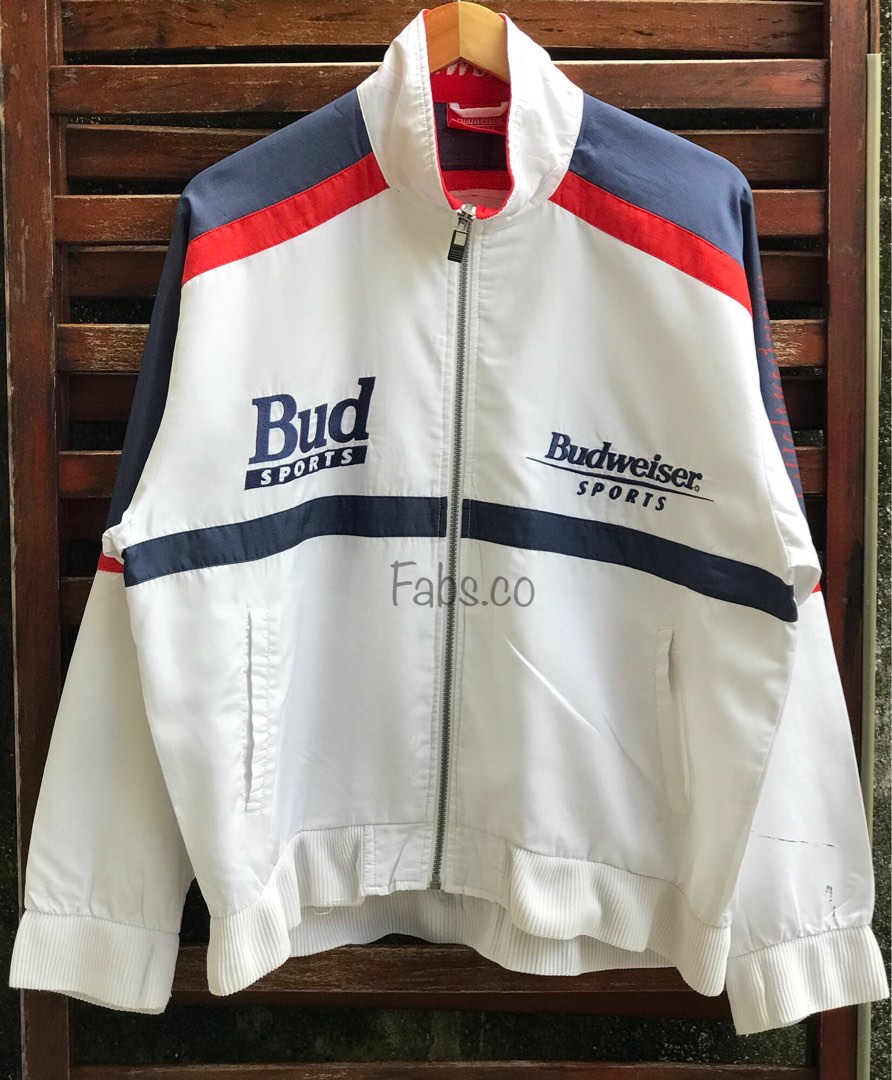 Budweiser Jacket, Men's Fashion, Coats, Jackets and Outerwear on Carousell