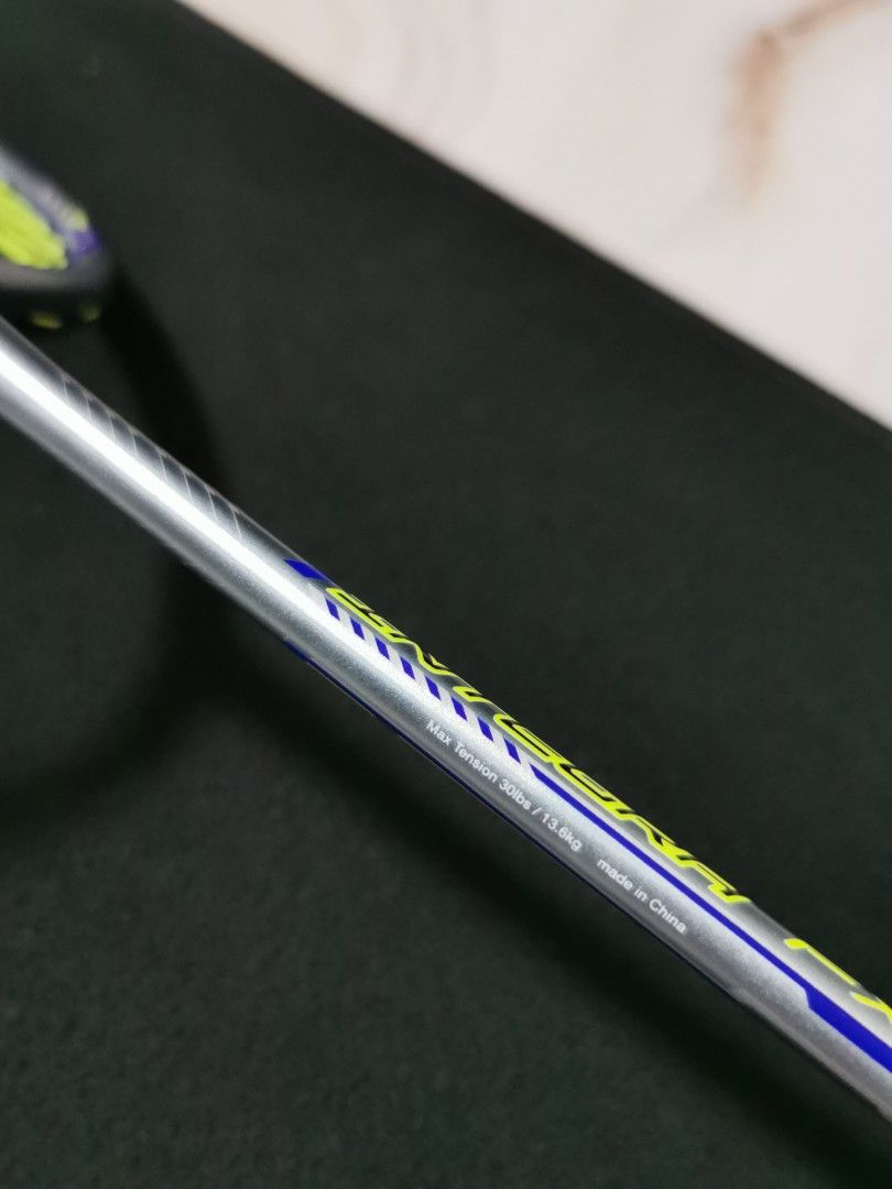 Carlton Integra FX Badminton Racket with Yonex BG66 Brilliant string ...