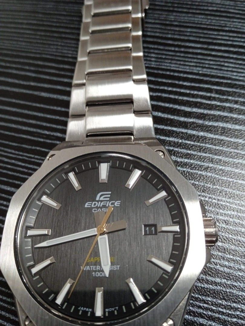 Casio Edifice ,slim series, Men's Fashion, Watches & Accessories ...