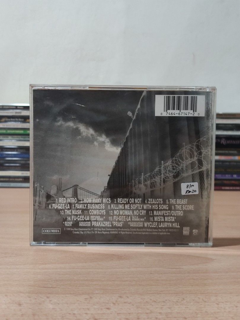 (CD) Fugees (Refugee Camp) The Score, Hobbies & Toys, Music & Media ...