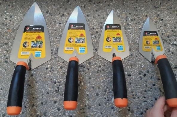 Cement Trowel with Rubber Handle Heavy Duty / Kutsara 6" 7" 8" 9" (per ...