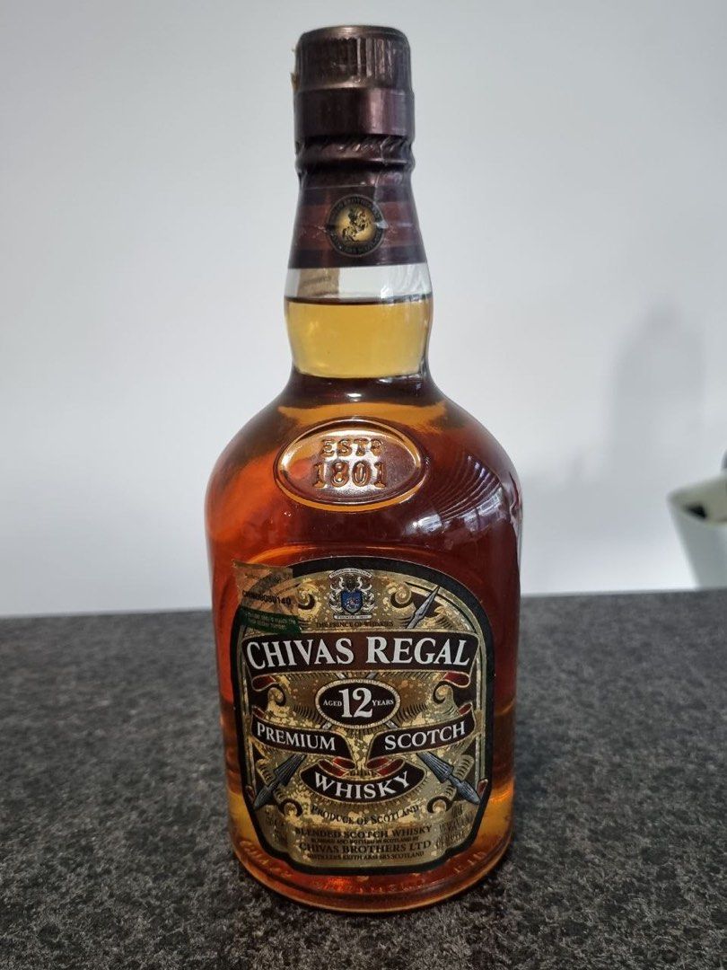 CHIVAS REGAL AGED 12 YEARS (750ML), Food & Drinks, Alcoholic Beverages ...