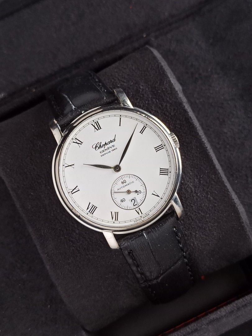Chopard Les Classique White Gold, Luxury, Watches on Carousell