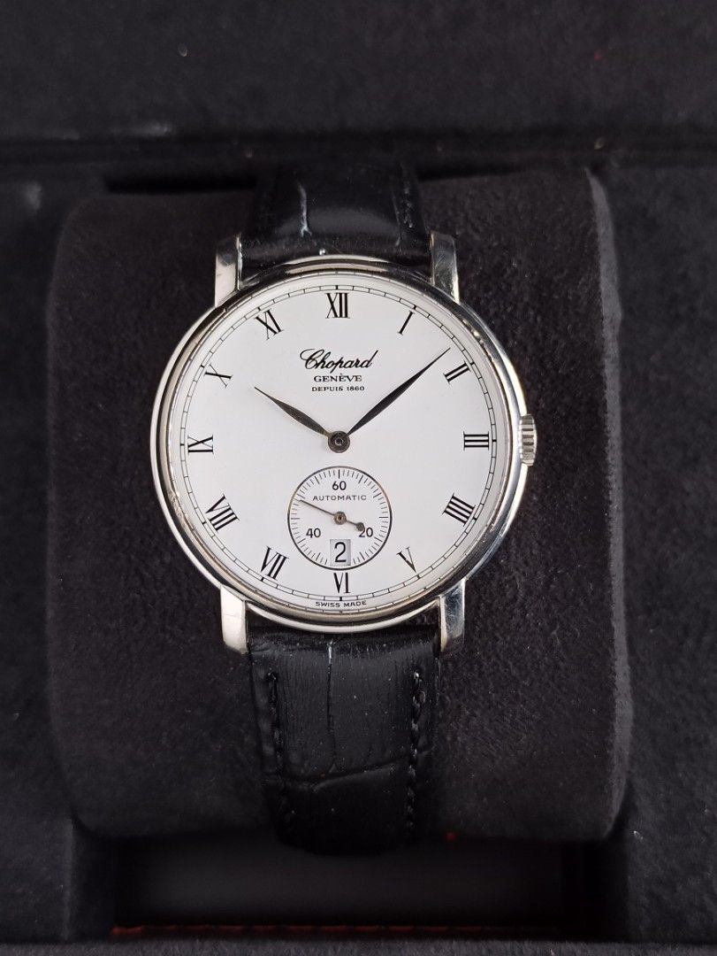 Chopard Les Classique White Gold, Luxury, Watches on Carousell