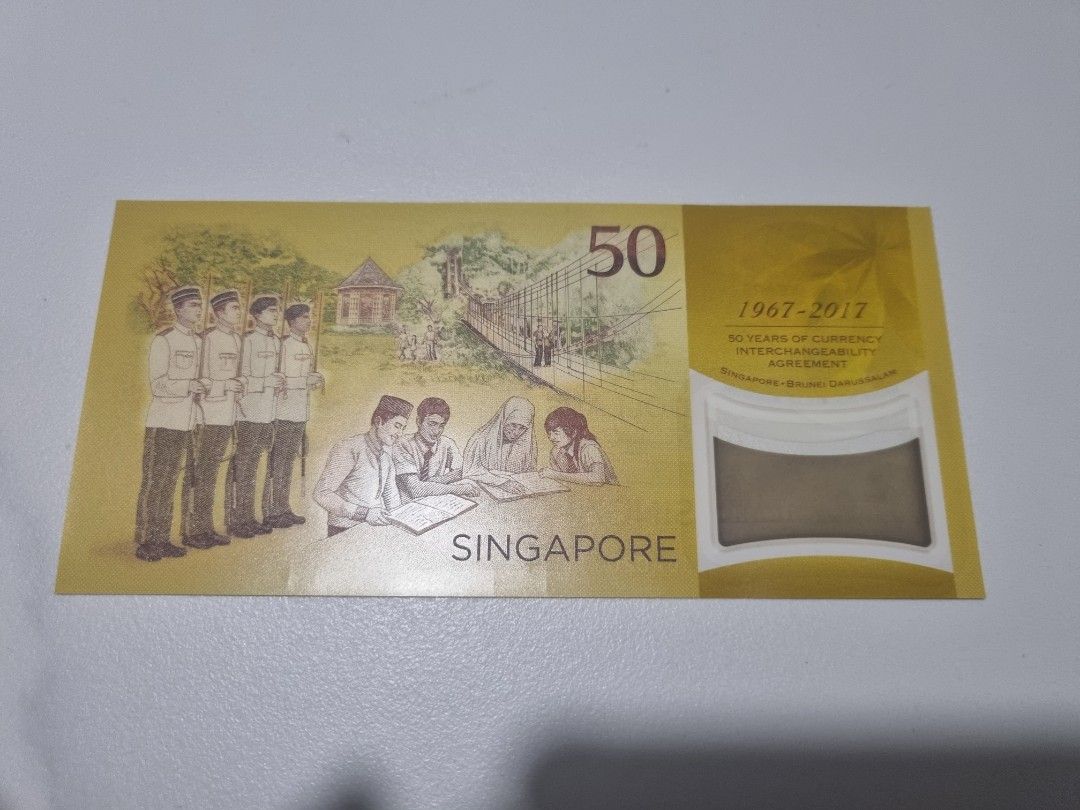 CIA SINGAPORE $50 COMMERATIVE NOTE, Hobbies & Toys, Memorabilia ...