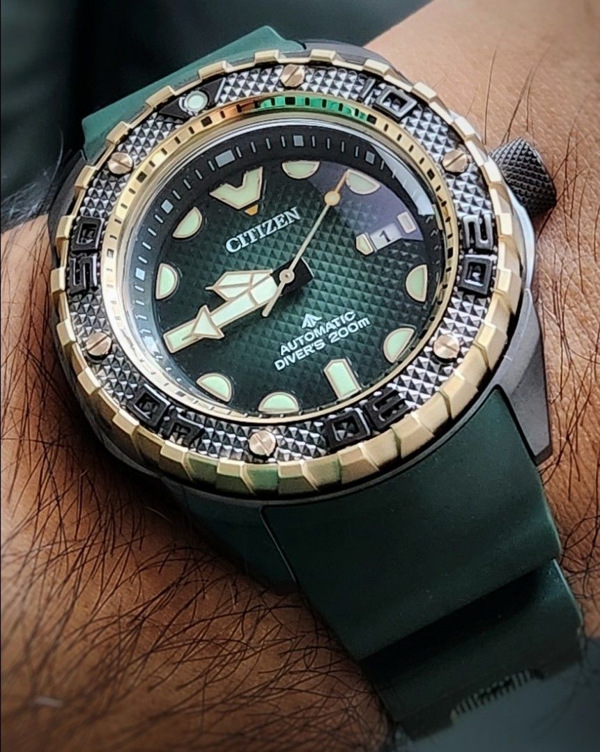 Citizen Titanium Automatic Diver NB6006-02X (LNIB, Fullset), Men's ...