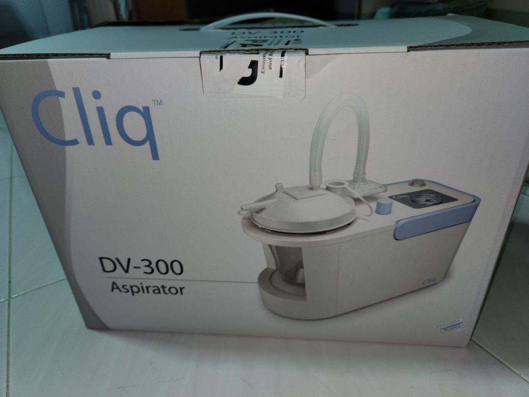 Cliq Phelgm Suction Machine DV-300, Health & Nutrition, Medical ...