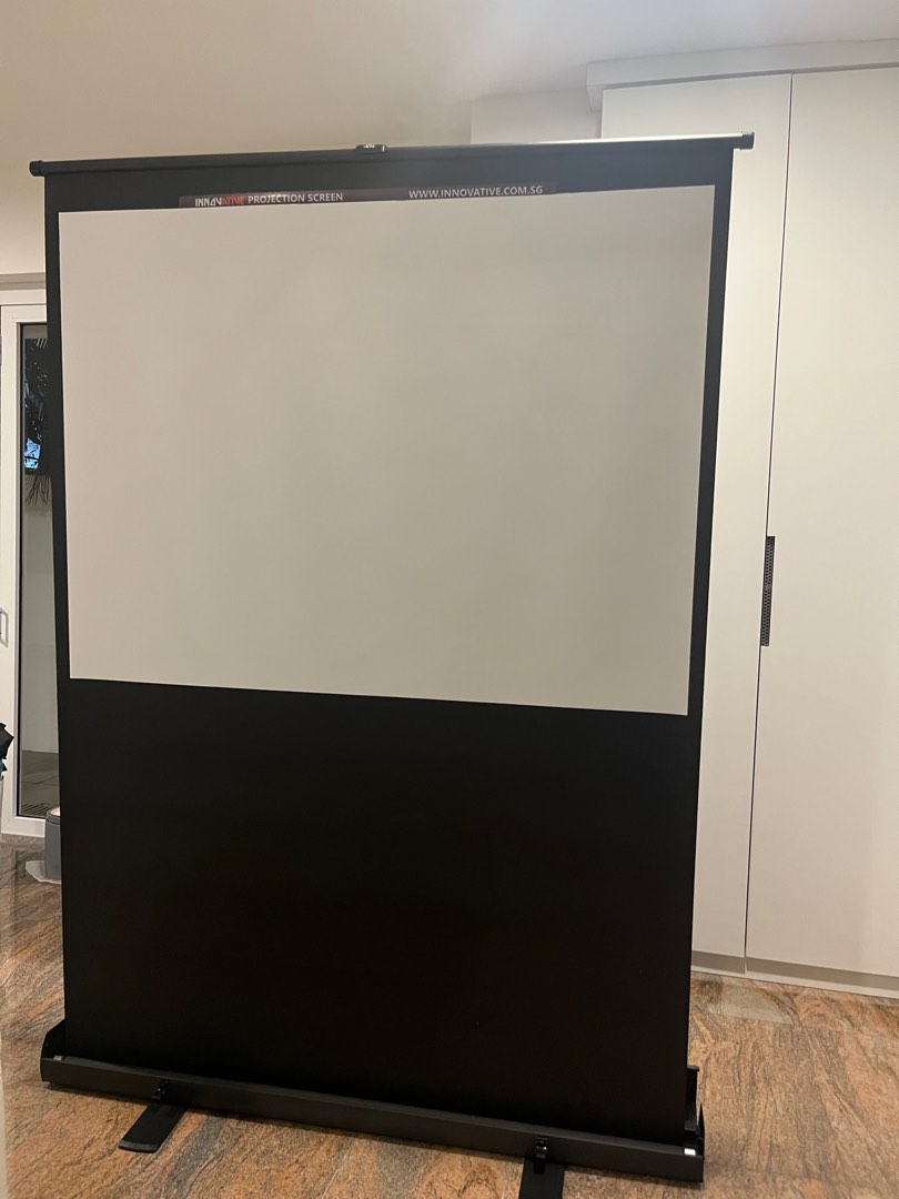 INNOVATIVE 60-Inch Projector Screen - Compact & Stable, TV & Home ...