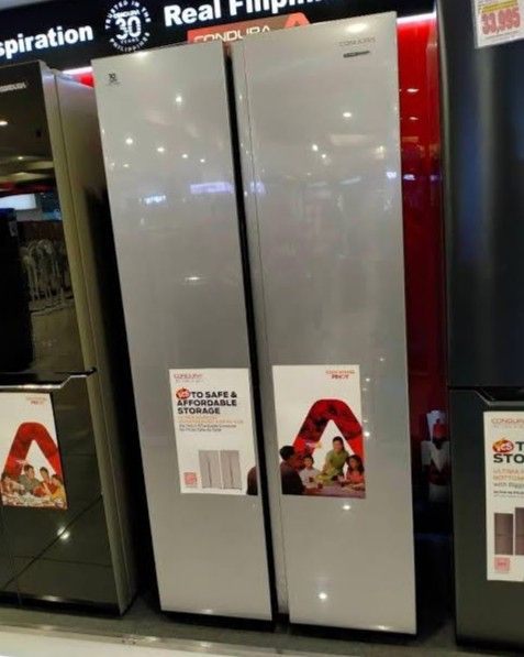 Condura Side by Side Refrigerator no frost inverter, TV & Home ...