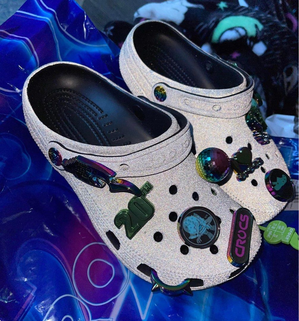 Crocs Collab - Crocday, Men's Fashion, Footwear, Slippers & Slides on ...