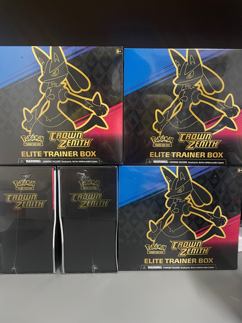 Crown Zenith ETB, Hobbies & Toys, Toys & Games on Carousell