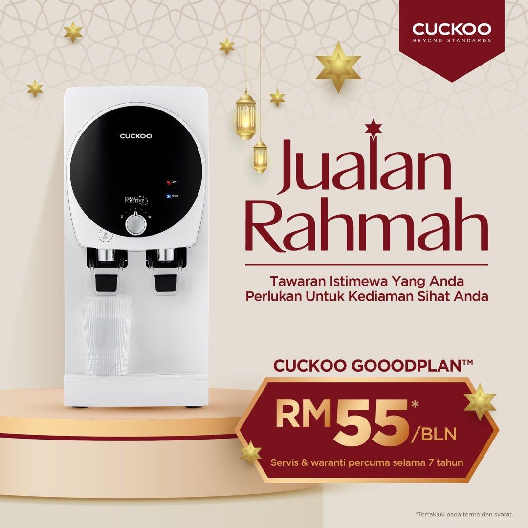 CUCKOO KING TOP WATER, TV & Home Appliances, Kitchen Appliances, Water ...