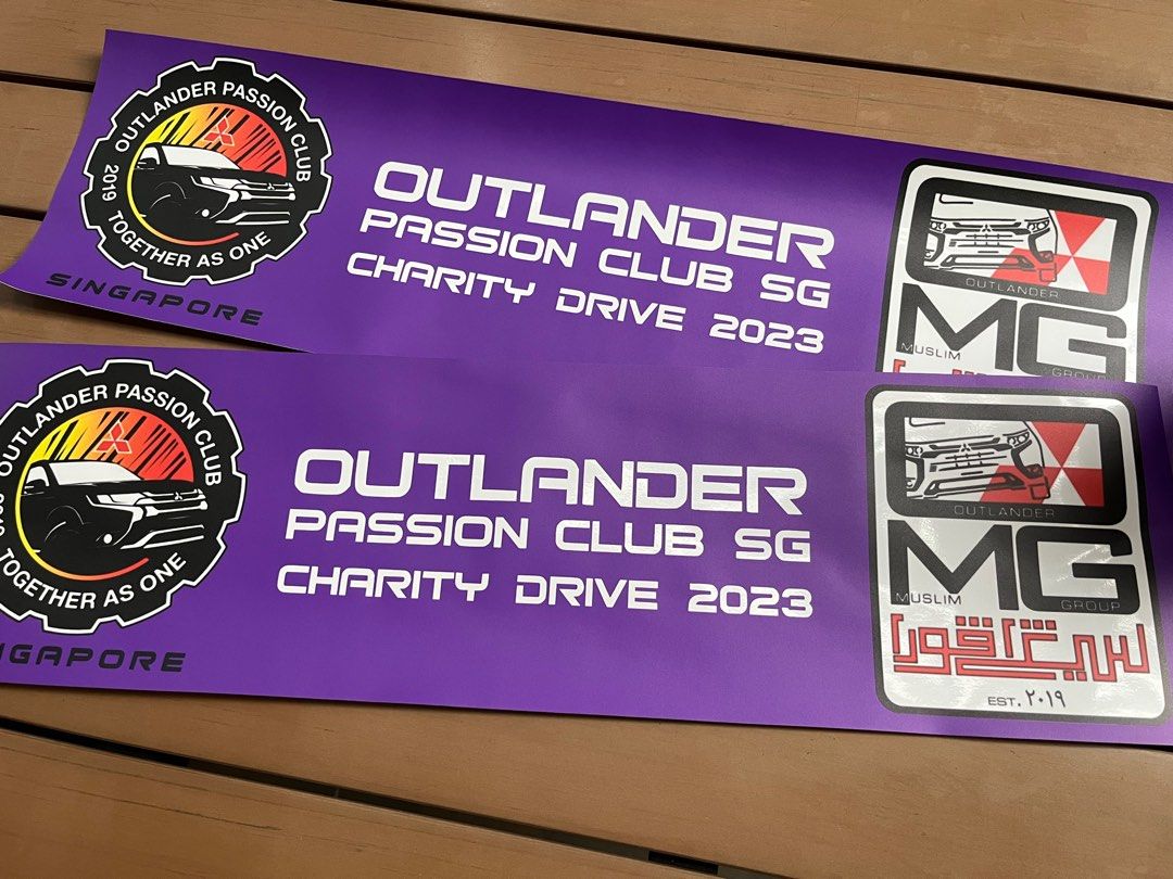 Custom Club Team Event Drive Convoy Poster Stickers Decal High Quality ...