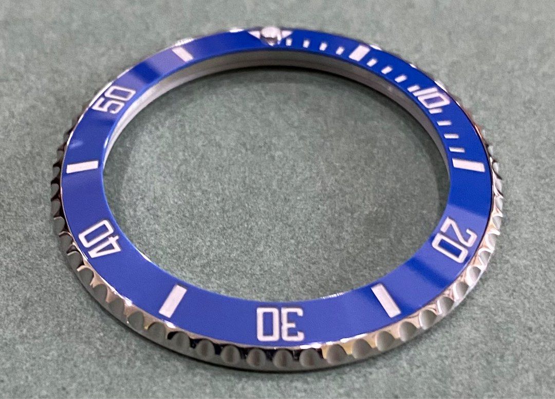 Custom Rolex Submariner Blue conversion kit (ceramic bezel set and dial ...