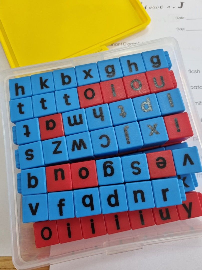 CVC stackable letters, Hobbies & Toys, Toys & Games on Carousell