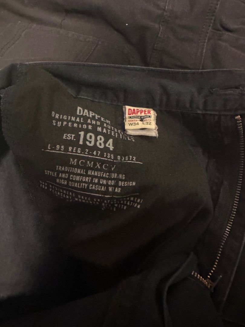 Dapper Cargo pants, Men's Fashion, Bottoms, Jeans on Carousell