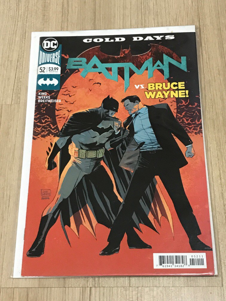 DC: Batman - Cold Days - Batman vs Bruce Wayne, Hobbies & Toys, Books ...