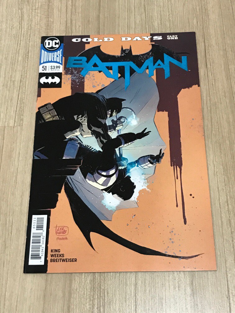 DC: Batman - Cold Days Part 1, Hobbies & Toys, Books & Magazines ...