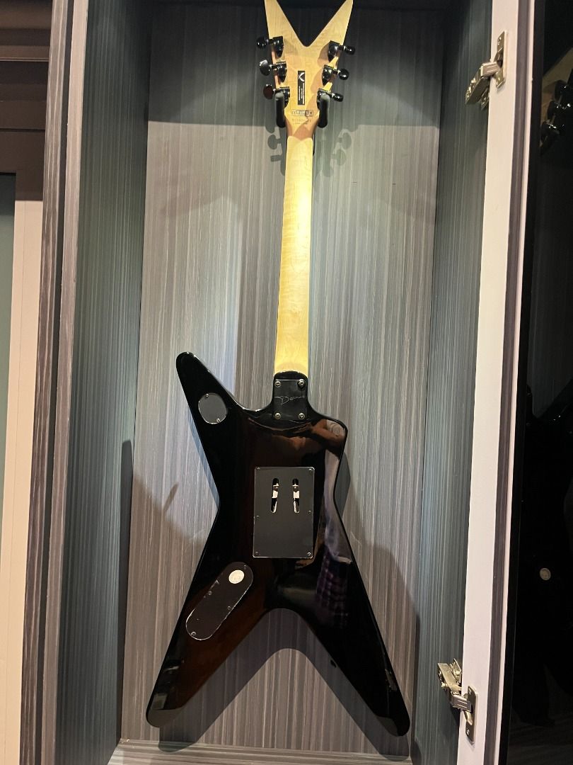 Dean Guitars ML X Black Satin, Hobbies & Toys, Music & Media, Musical Instruments on Carousell