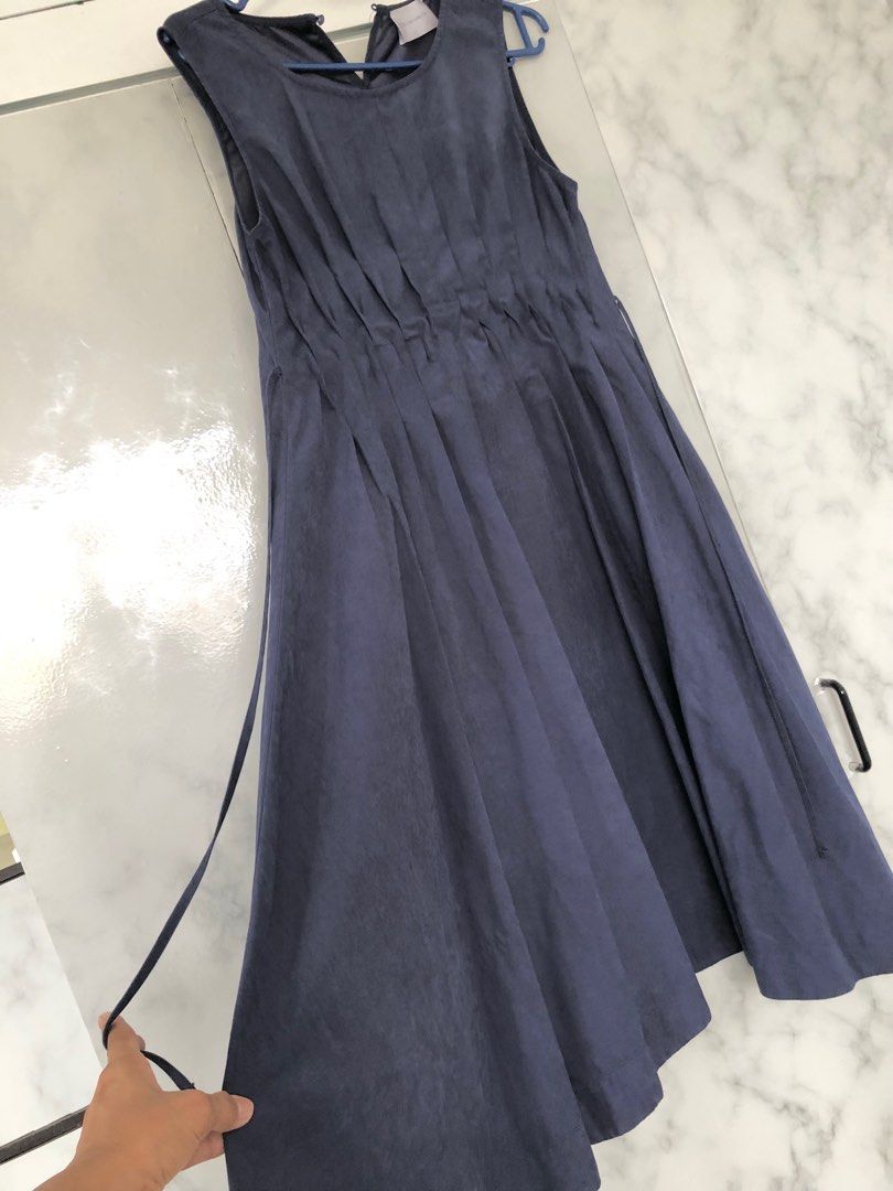 Deep Blue Dress, Women's Fashion, Dresses & Sets, Dresses on Carousell