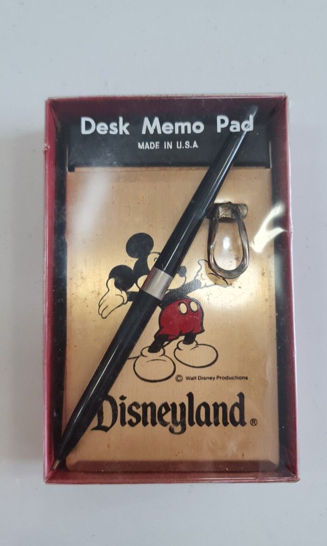 Desk memo pad disneyland, Hobbies & Toys, Stationery & Craft ...