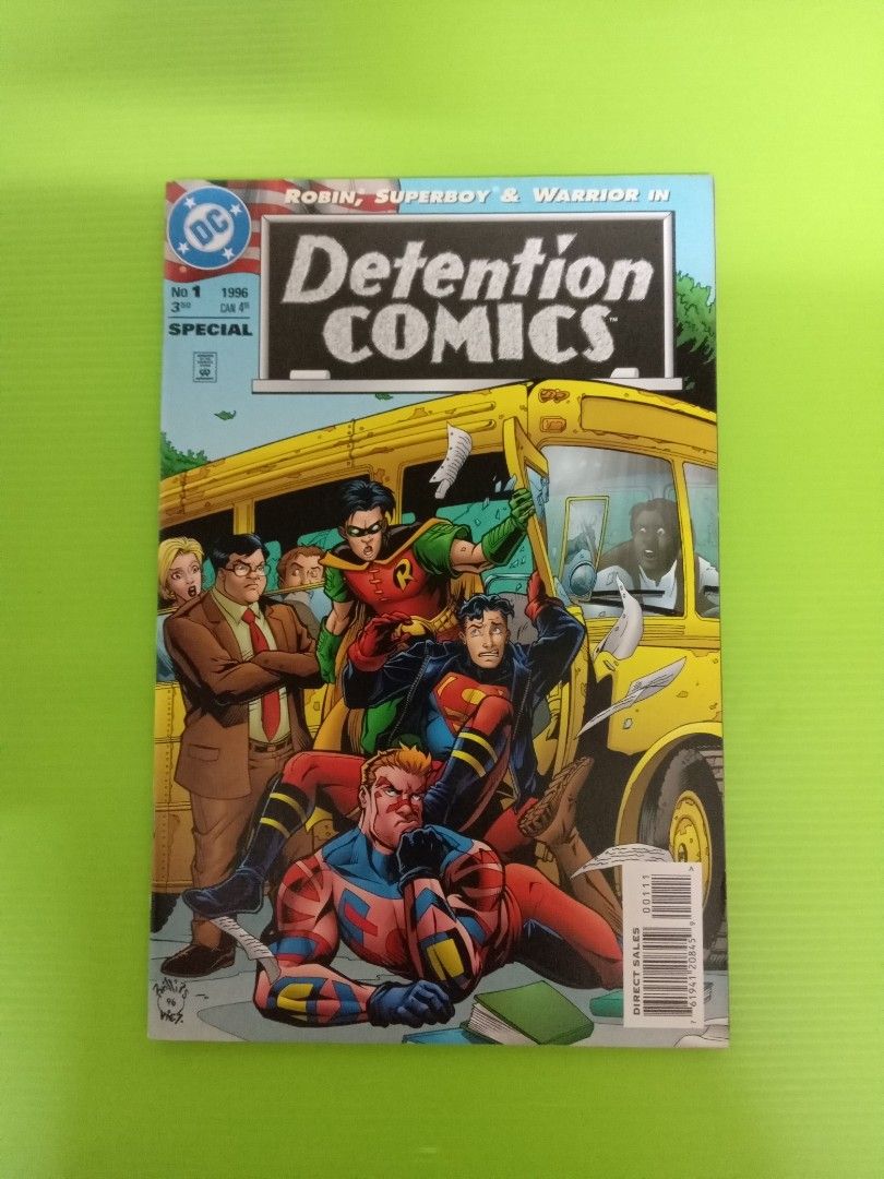 Detention Comics #1 ( Joe Philips- Cover Art ) DC Comics, Cover Price ...