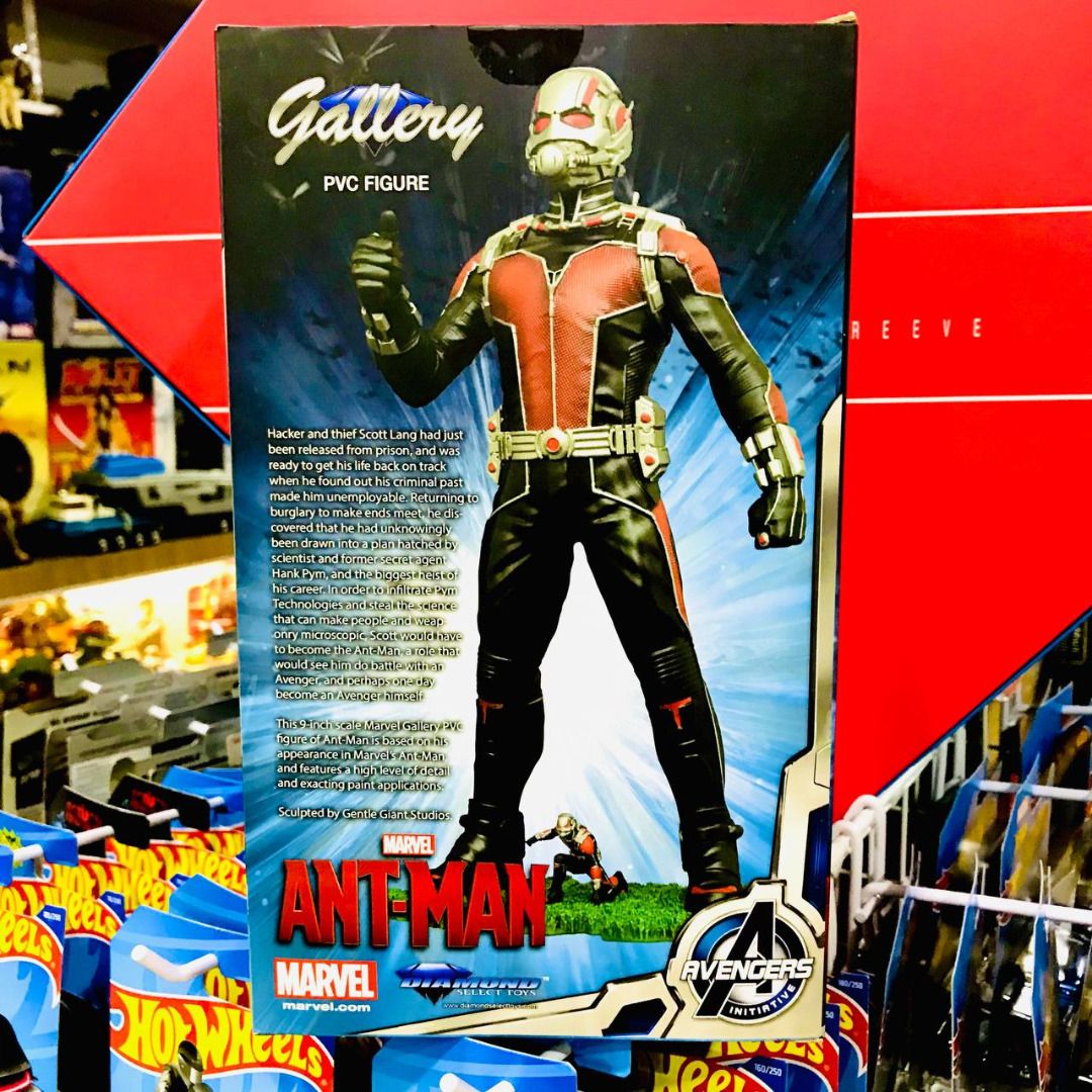 DIAMOND SELECT TOYS MARVEL GALLERY PVC DIORAMA - ANT-MAN - RARE ...