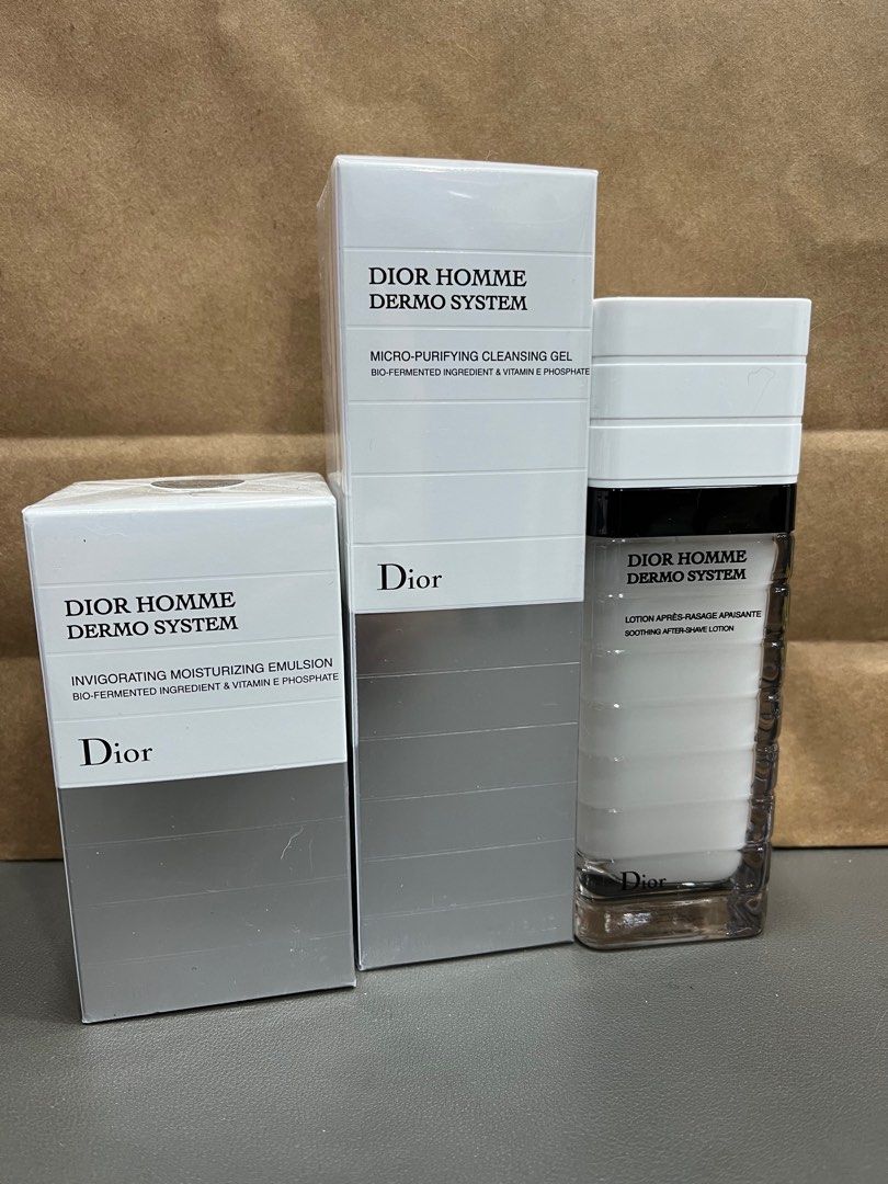 Dior homme dermo system, 美容＆個人護理, 健康及美容 - 皮膚護理, 面部 - 面部護理 - Carousell