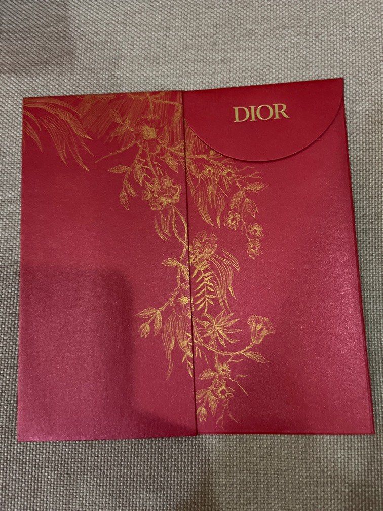 Dior red packet, Hobbies & Toys, Stationery & Craft, Other Stationery ...