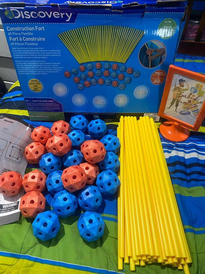 Discovery Construction Fort, Hobbies & Toys, Toys & Games on Carousell