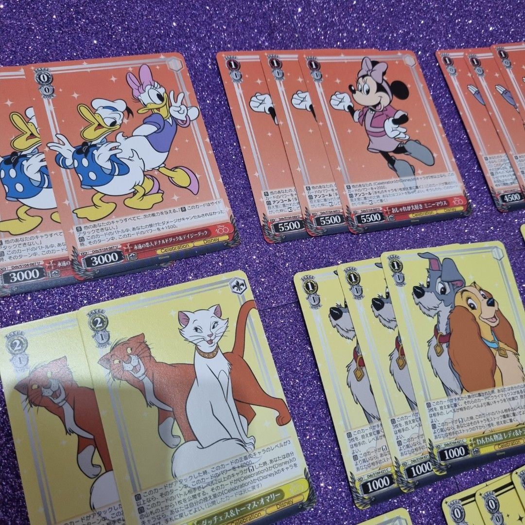 Disney100 Weiss Schwarz TCG Disney Trading Card Game - Donald Duck ...