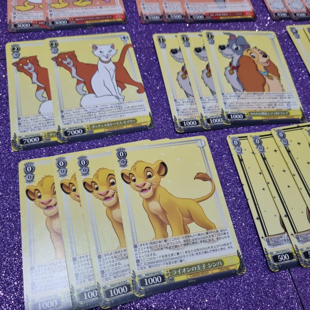 Disney100 Weiss Schwarz TCG Disney Trading Card Game - Donald Duck ...