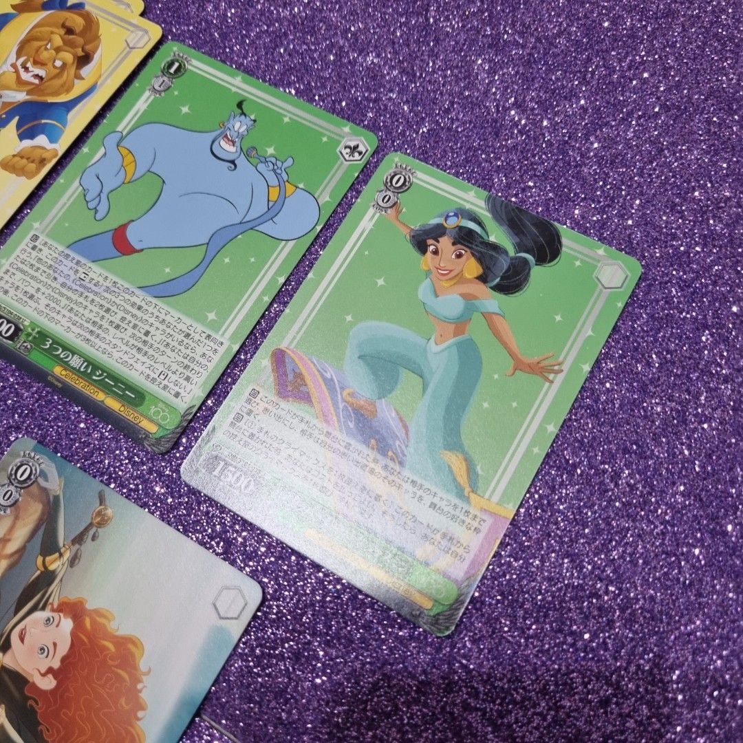 Disney100 Weiss Schwarz TCG Disney Trading Card Game - Tangled, Flynn ...