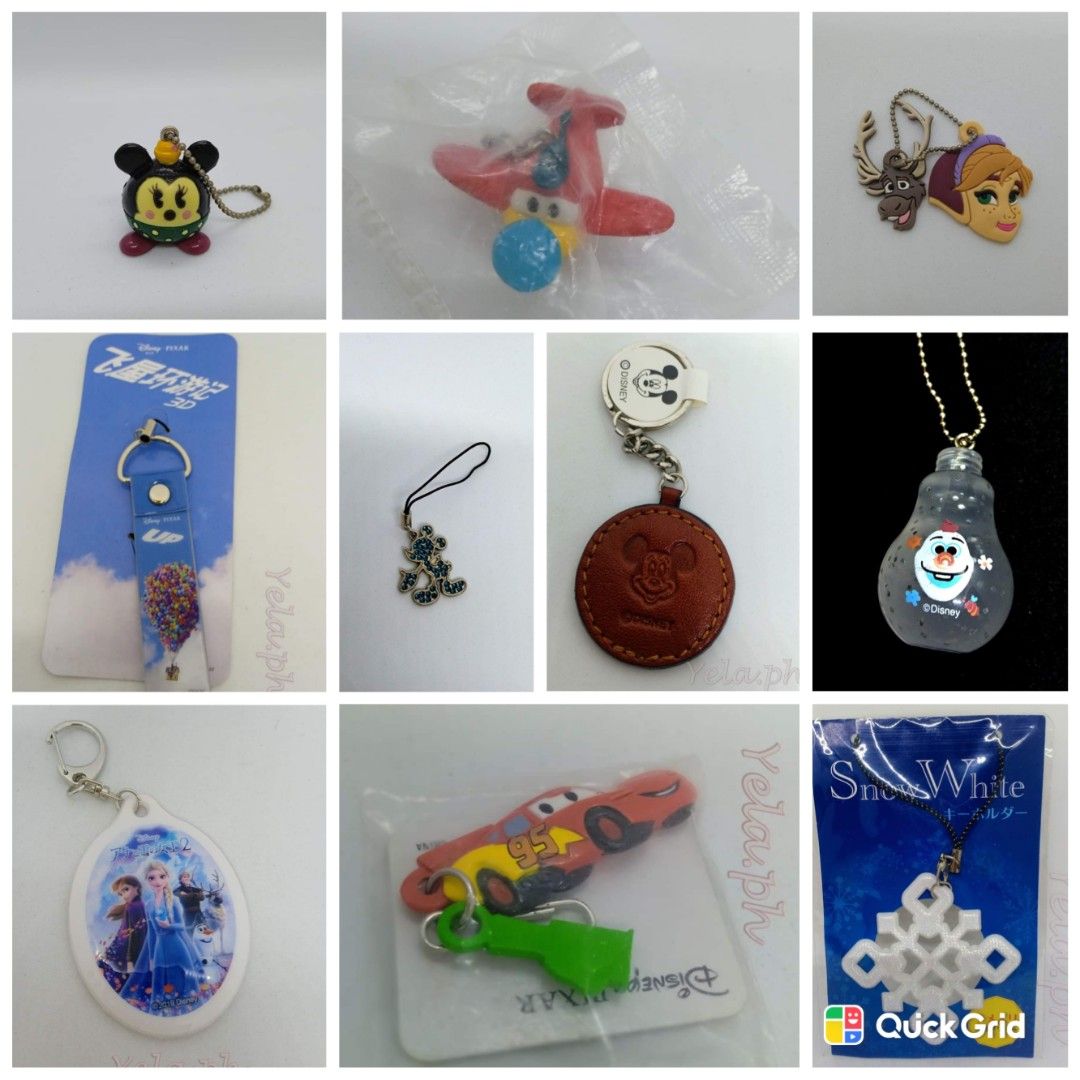 Disney Characters Cute Keychains ( 35 each), Hobbies & Toys, Toys ...