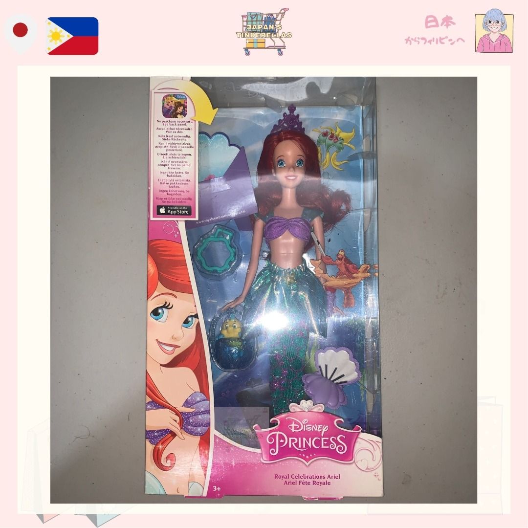 DISNEY PRINCESS: ARIEL LITTLE MERMAID - ROYAL CELEBRATIONS, Hobbies ...