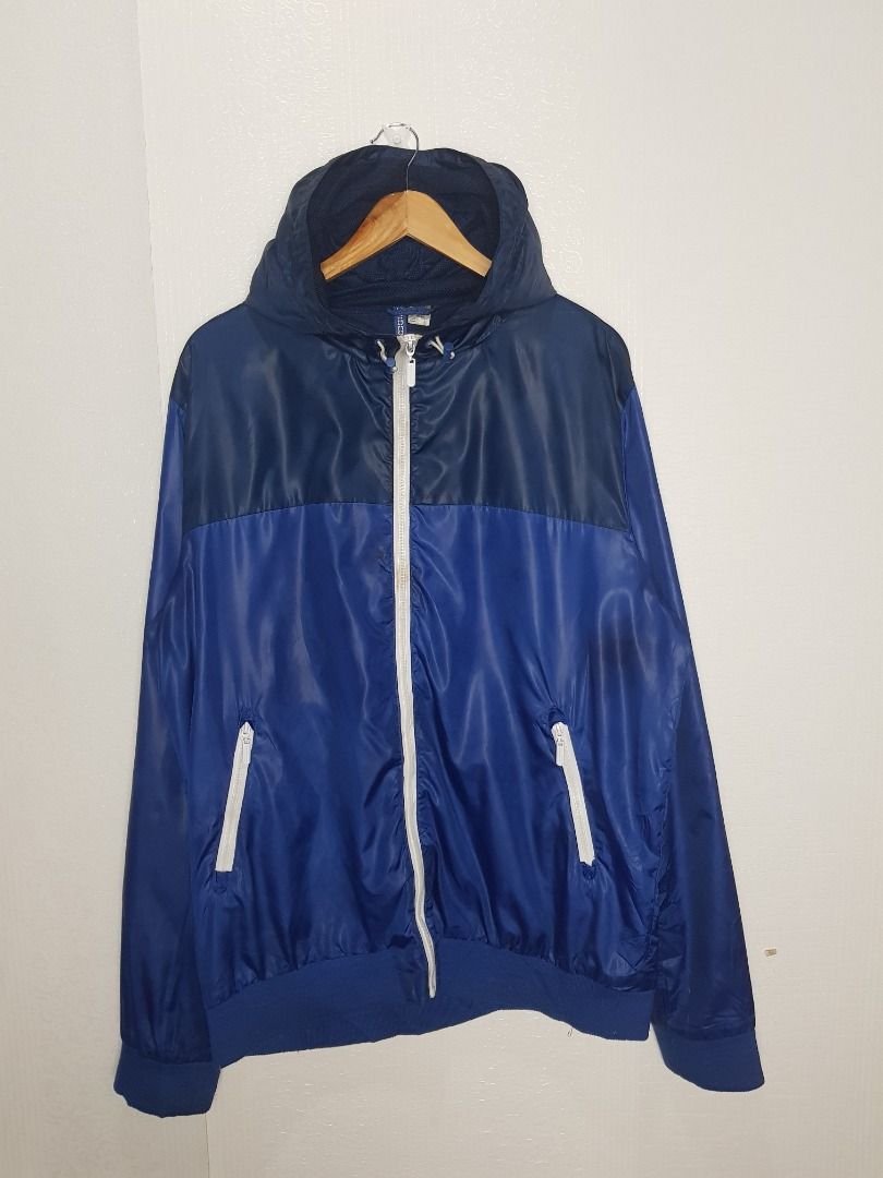 Divided by H&M Water-Resistant Rain Jacket, Men's Fashion, Coats ...