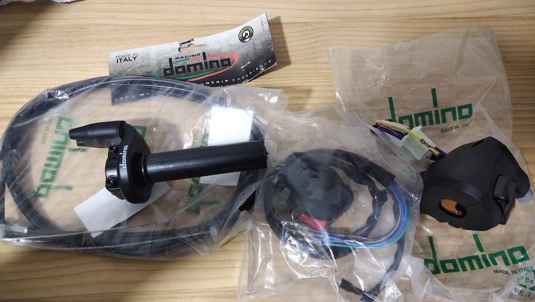 Domino fast throttle set, Motorcycles, Motorcycle Accessories on Carousell