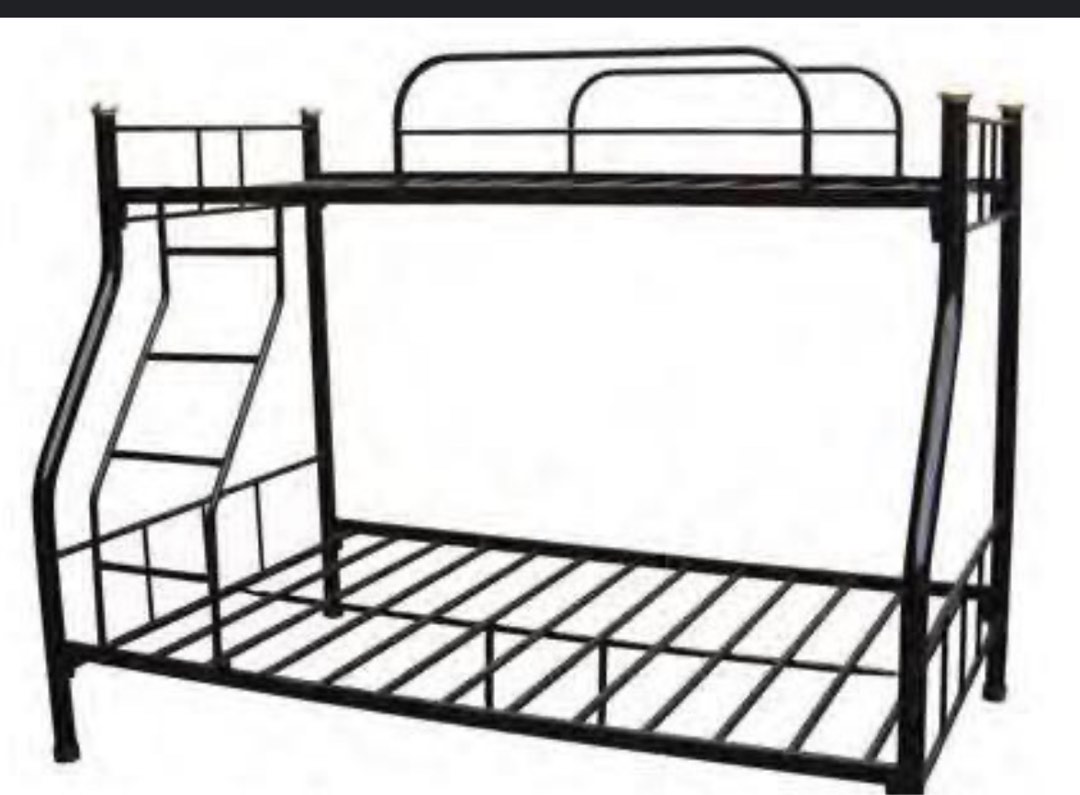 Double Deck Steel Bed Frame on Carousell