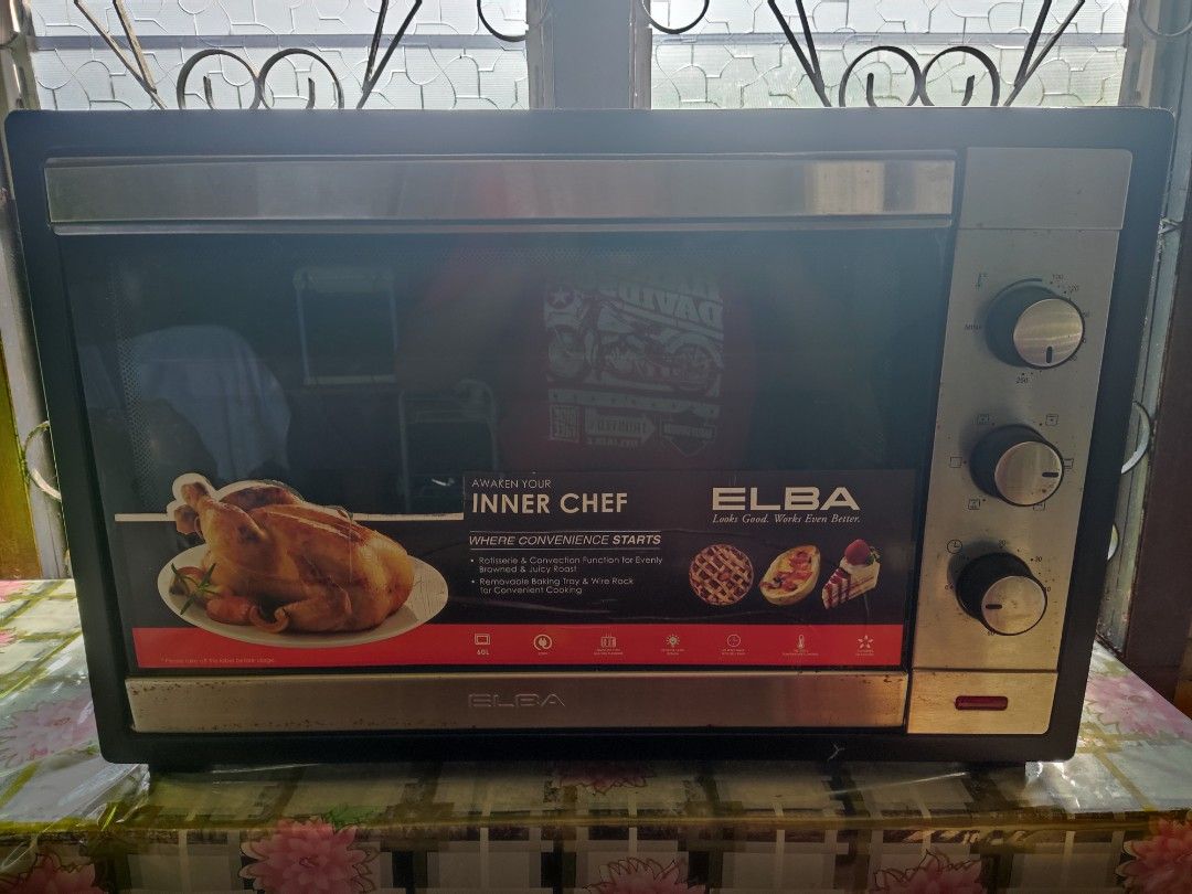 Elba 60L Electric Oven, TV & Home Appliances, Kitchen Appliances, Ovens ...