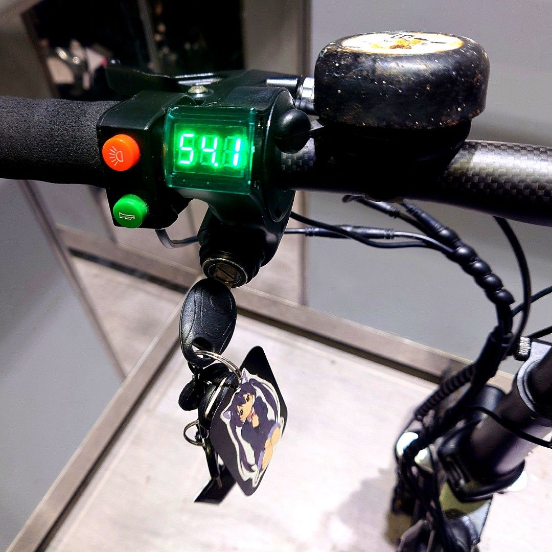 Electrowolf Cyclone E-scooter electric scooter bike bicycle stock ...