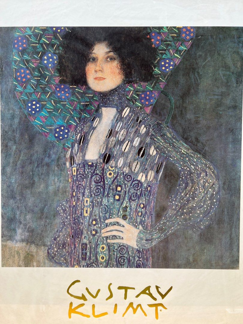 Emilie Floge portrait by Gustav Klimt, Hobbies & Toys, Stationary ...