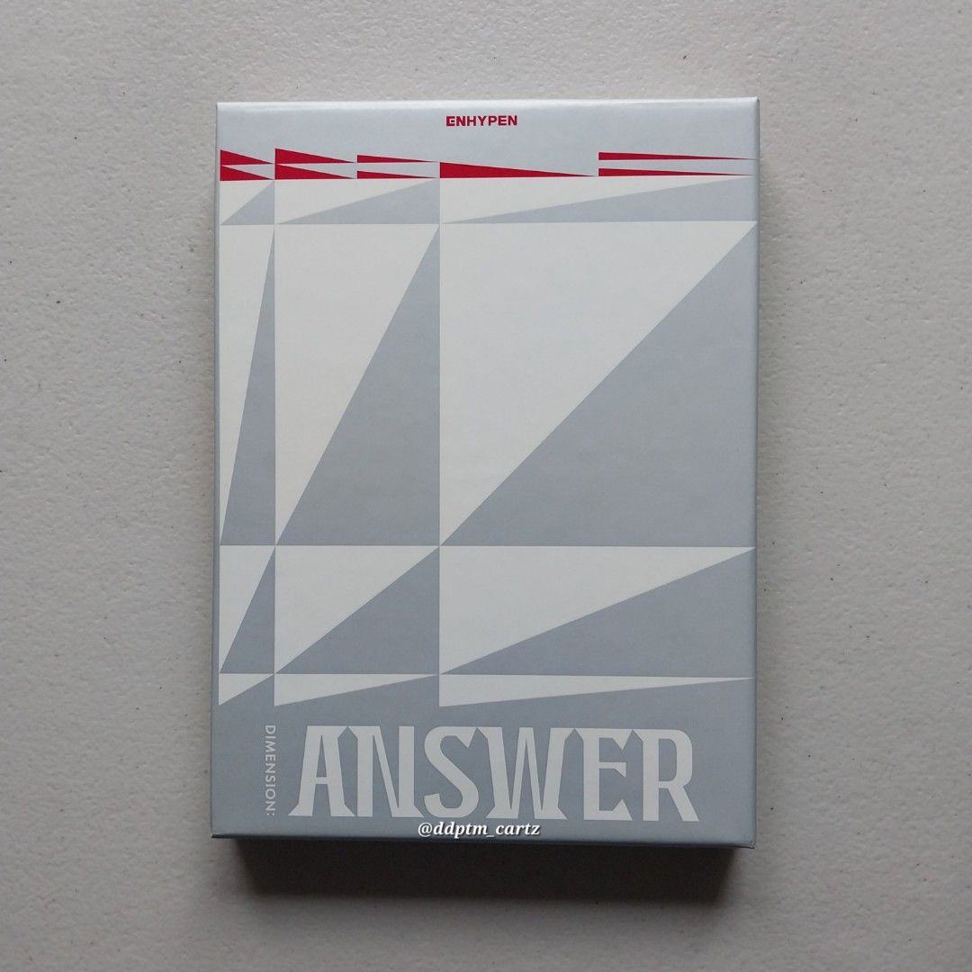 Enhypen Dimension Answer NO Album Unsealed, Hobbies & Toys, Memorabilia ...